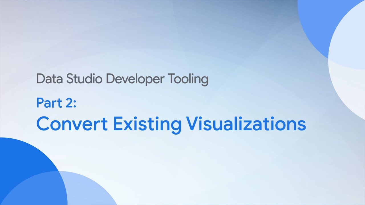 Community Visualizations Converting Existing Visualizations Doyjo
